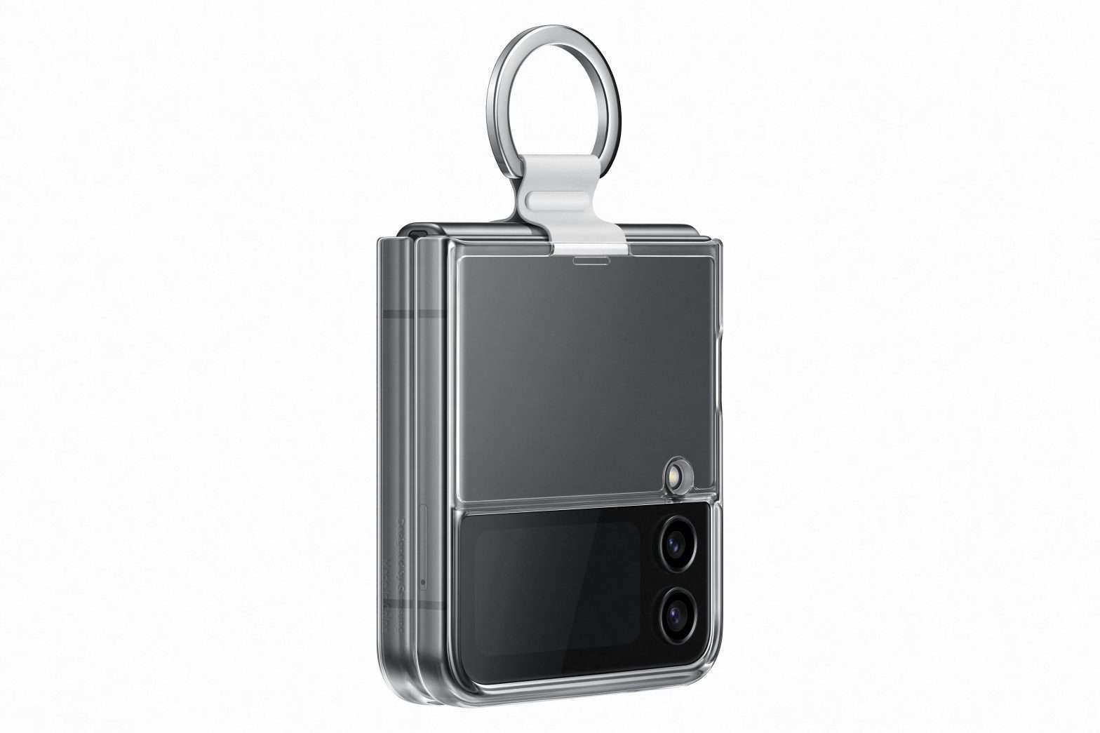 SAMSUNG CLEAR COVER WITH RING TRANSPARENT